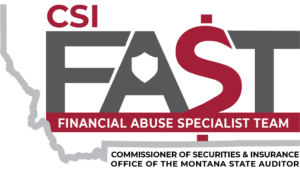 FAST Team - Montana Commissioner of Securities and Insurance